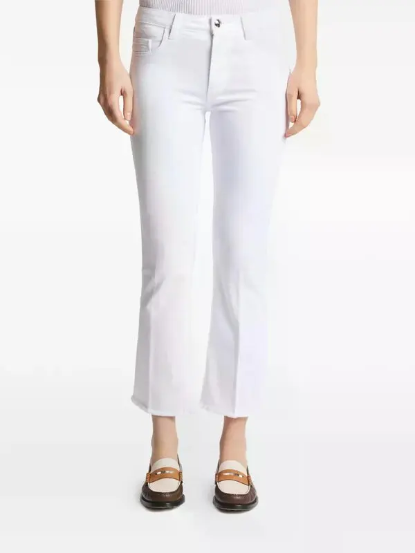 FAY Flared Cotton Jeans