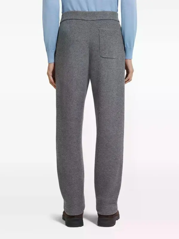 Zegna Cashmere Trousers - Grey