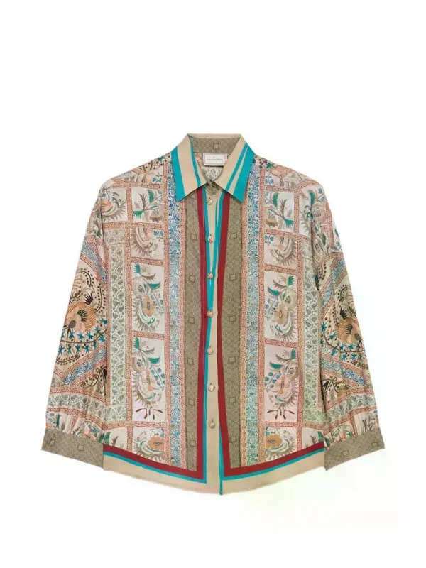 PIERRE-LOUIS MASCIA Silk Shirt