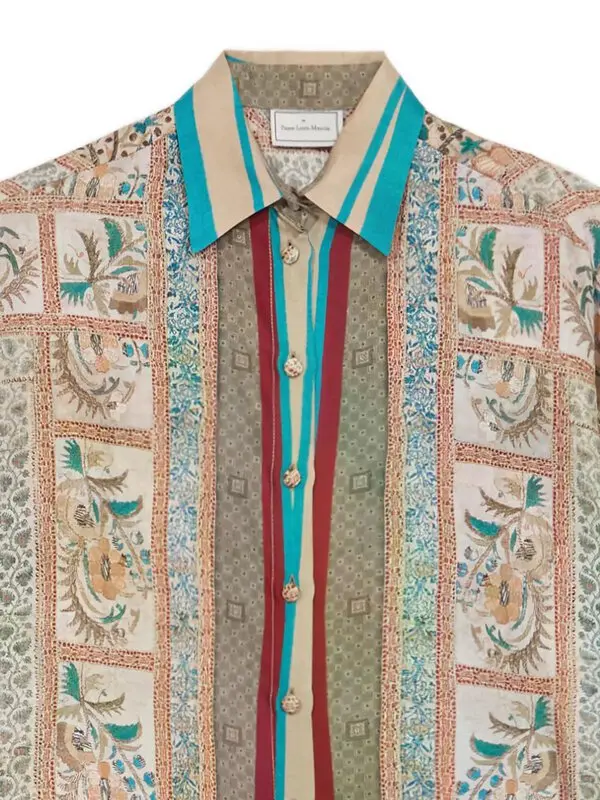 PIERRE-LOUIS MASCIA Silk Shirt