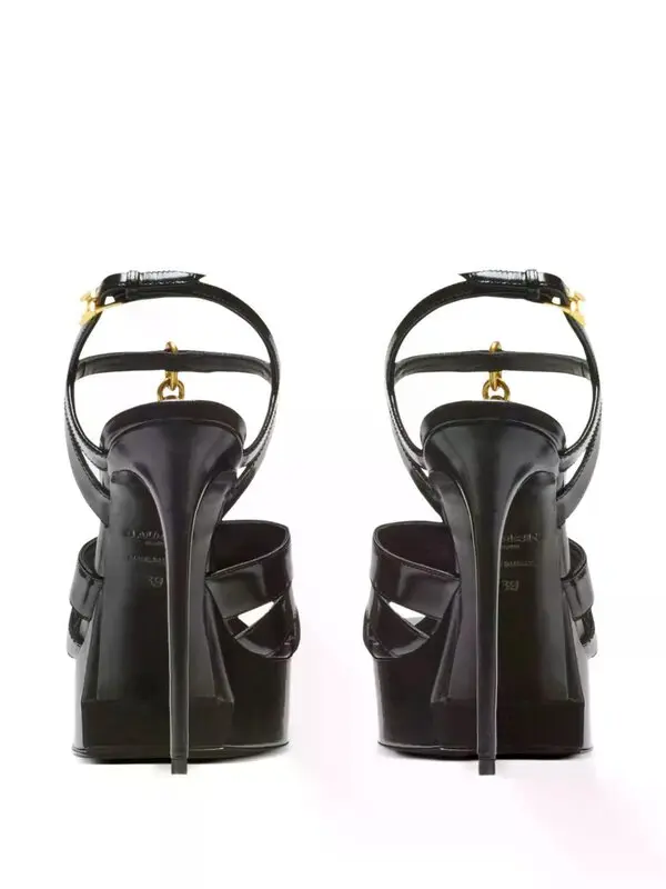 Balmain Platform Stiletto Sandals - Black