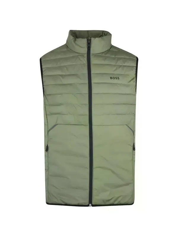 BOSS Quilted Zip Vest