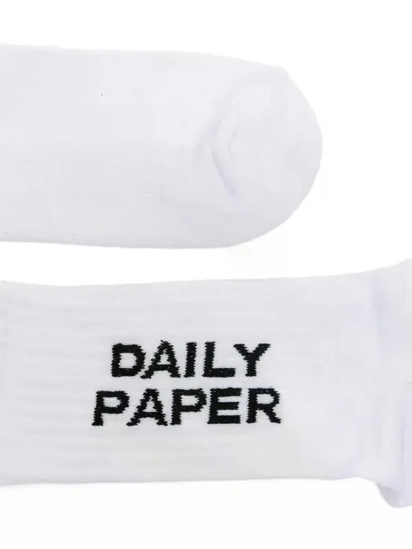 DAILY PAPER Logo-print Socks