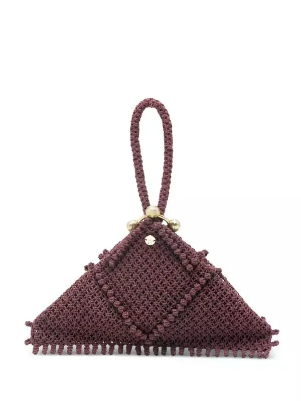 ALEMAIS Macramé Top-handle Tote