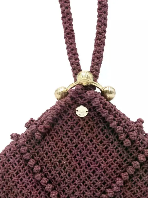 ALEMAIS Macramé Top-handle Tote
