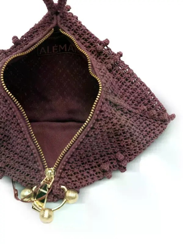 ALEMAIS Macramé Top-handle Tote