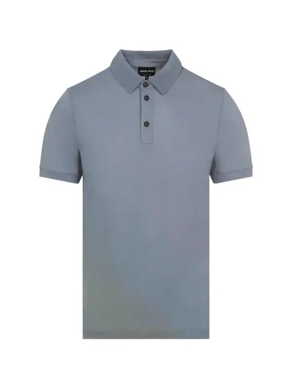 Giorgio Armani Wool Polo Shirt