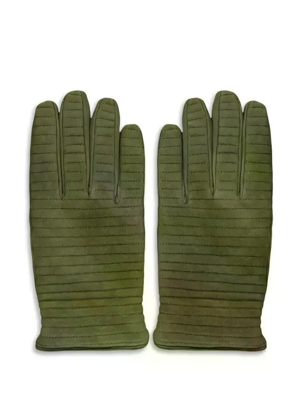 MOORER Textured Gloves - Green