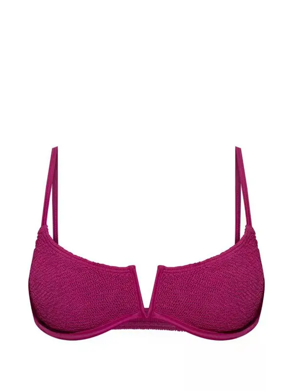 Bond Eye Nora Balconette Bikini Top - Purple