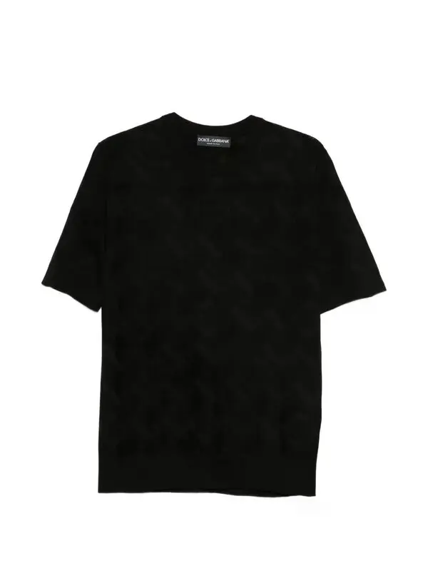 Dolce & Gabbana Logo Pattern T-shirt