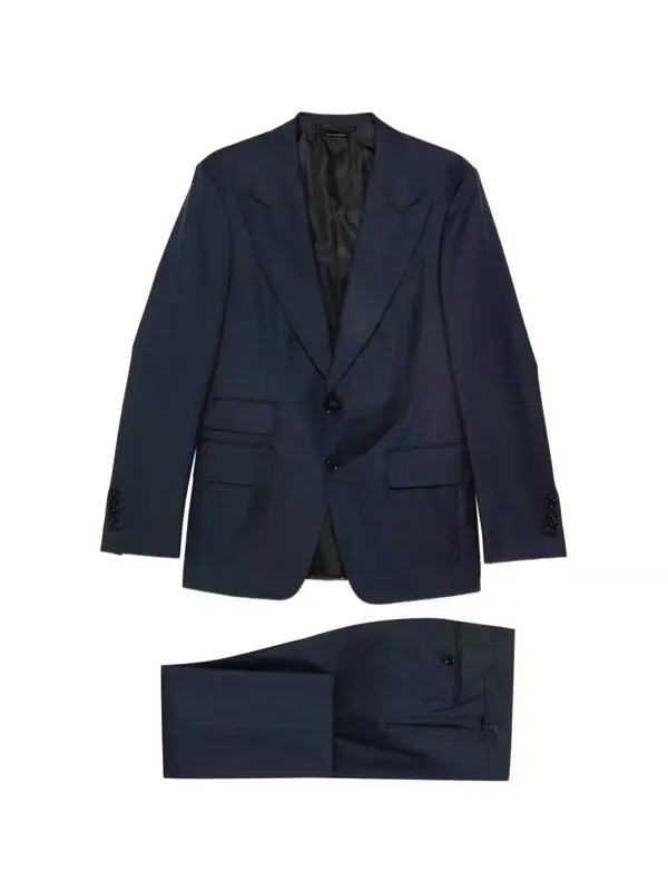 TOM FORD Flap-pocket Single-breasted Suit