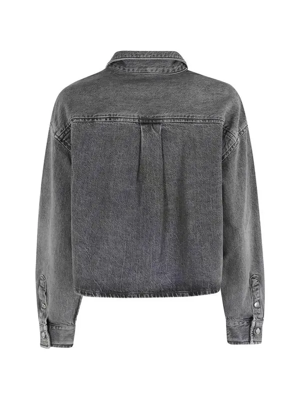 Alexander Wang Cropped Denim Shirt