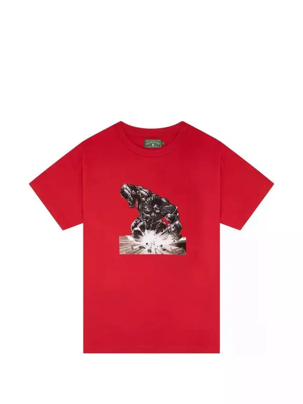 DENIM TEARS X Arthur Jafa Ex-slave Gordon Printed T-shirt - Red