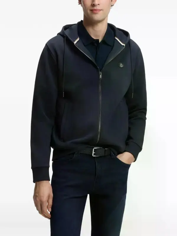 BOSS Zip-up Hoodie - Blue