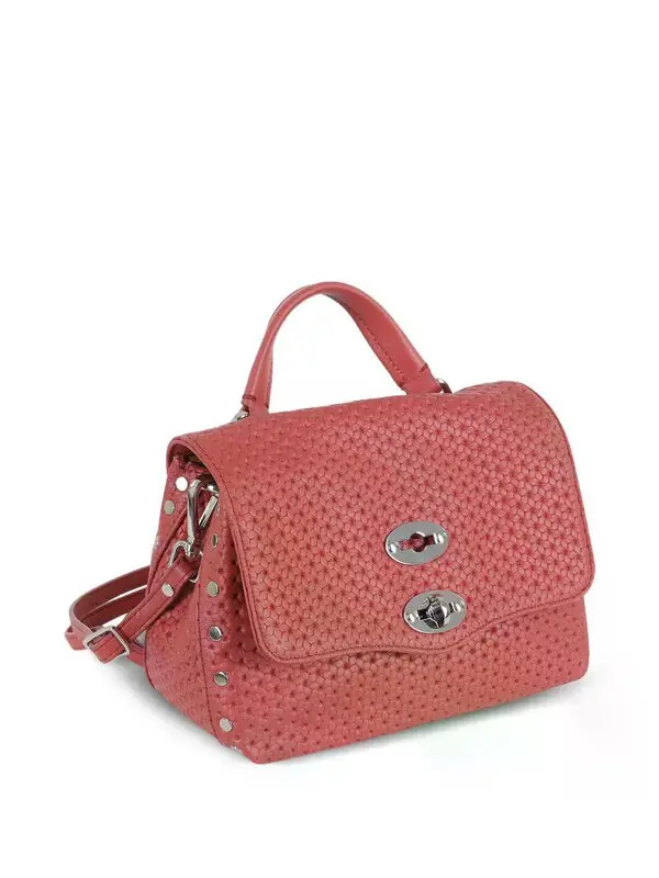 ZANELLATO Baby Postina Venissa Tote Bag - Red