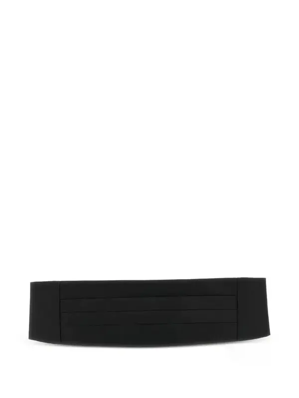 Pal Zileri Pleated Cummerbund - Black