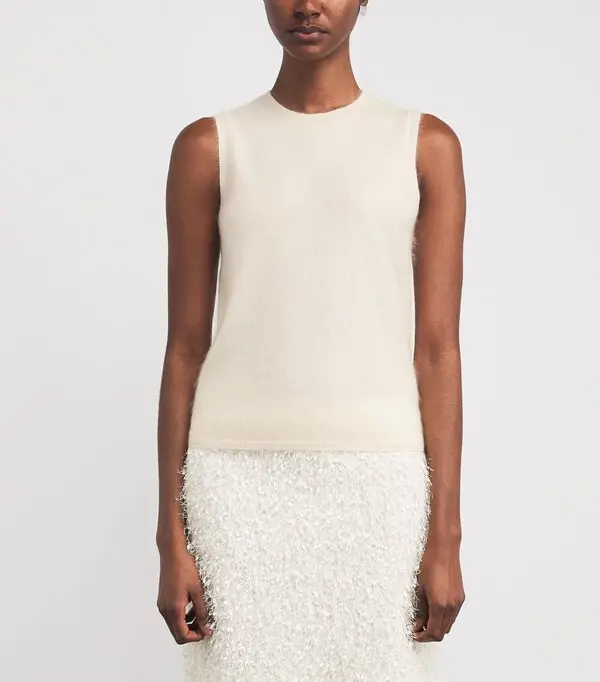 Theory Brushed Cashmere Sweater Vest