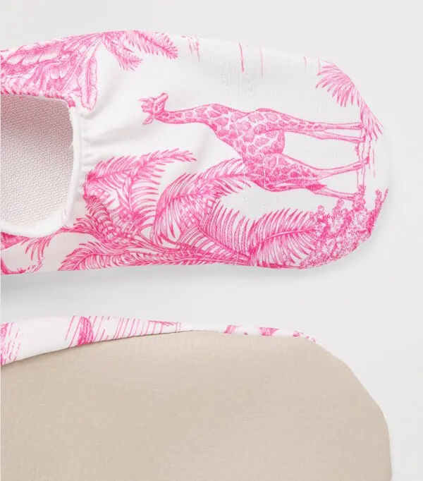 MARIE RAXEVSKY Printed Beach Shoes