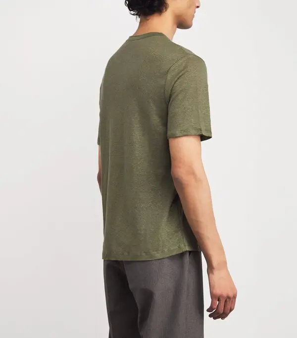 Officine Générale Linen Garment-dyed T-shirt