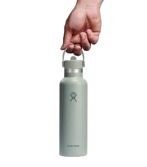 HYDRO FLASK Standard Mouth Bottle With Flex Straw Cap