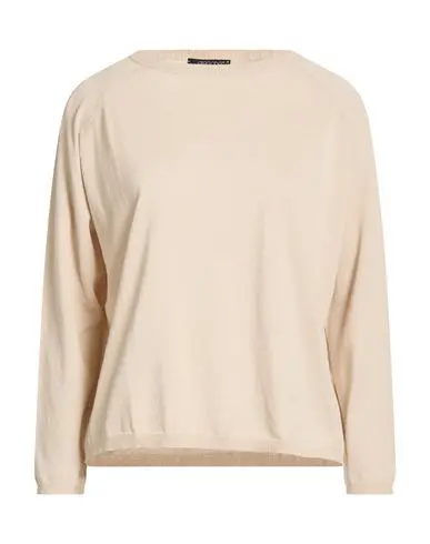 ARAGONA Cotton Sweater - Beige