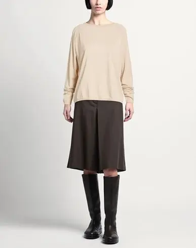 ARAGONA Cotton Sweater - Beige