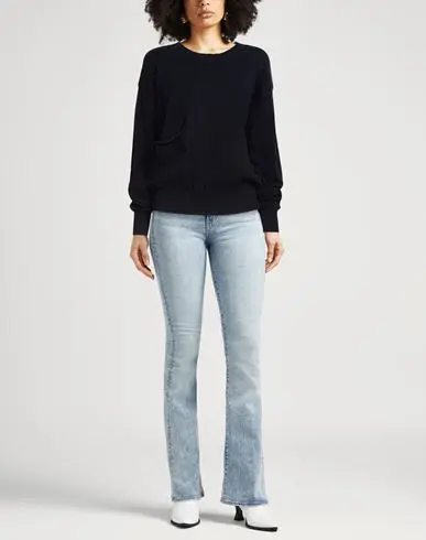 Alpha Studio Cotton Knit Sweater - Blue