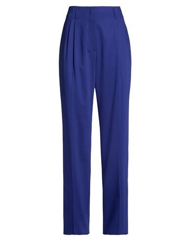 Liviana Conti Straight Leg High-waisted Pants - Bright Blue