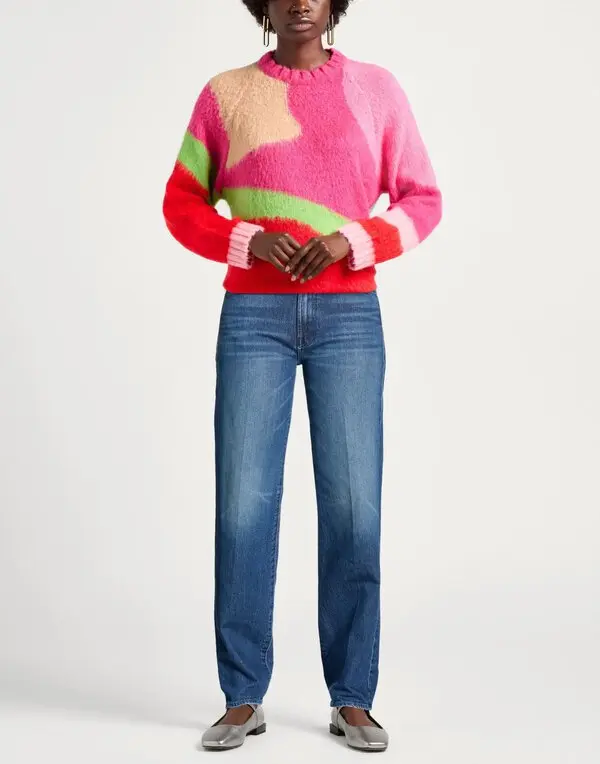 MOTHER High Waisted Jeans In Dark Wash Denim