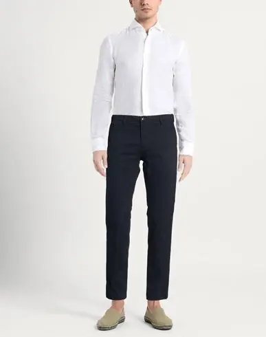 PRIMO EMPORIO Tapered Leg Gabardine Pants - Blue