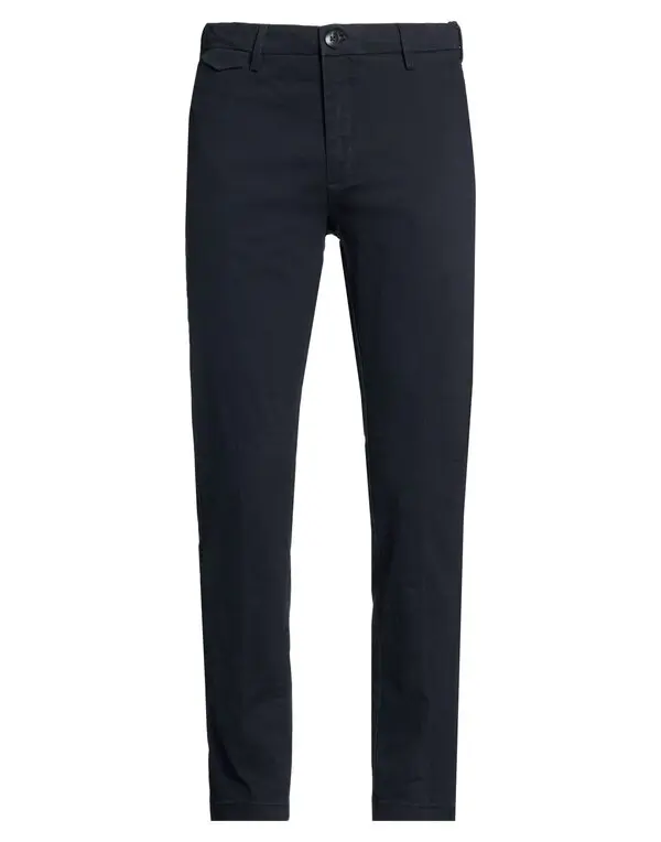 PRIMO EMPORIO Tapered Leg Gabardine Pants - Blue