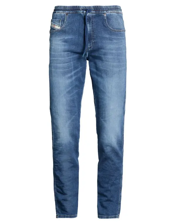 DIESEL® Tapered Jeans With Embroidered Logo