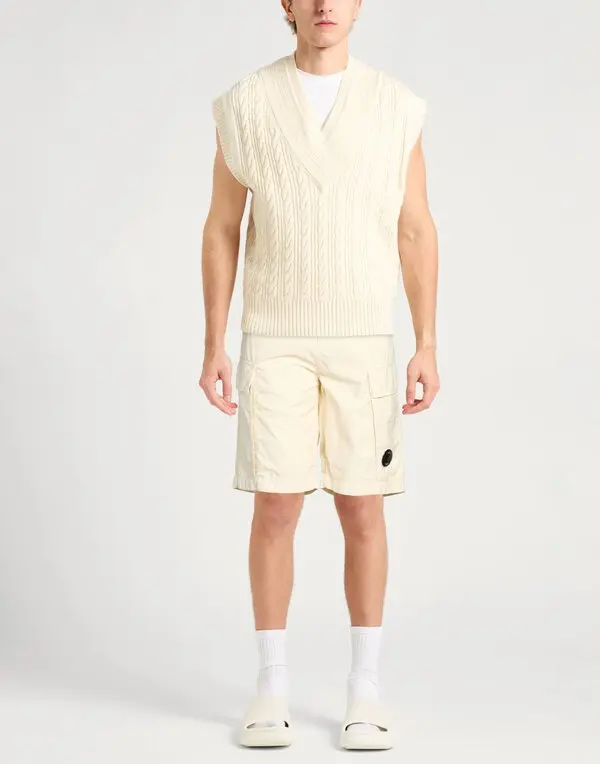 C.P. COMPANY Shorts & Bermuda Shorts - White