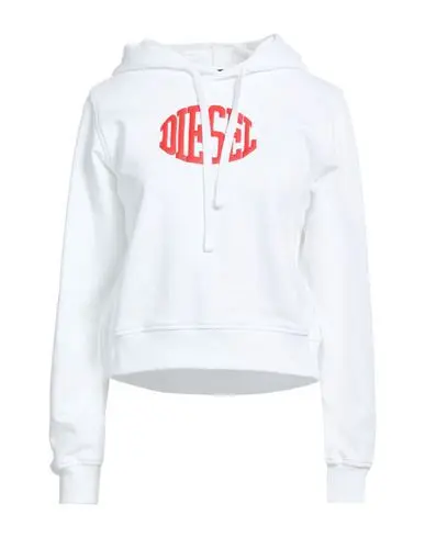 DIESEL Cotton Blend Sweatshirt - White