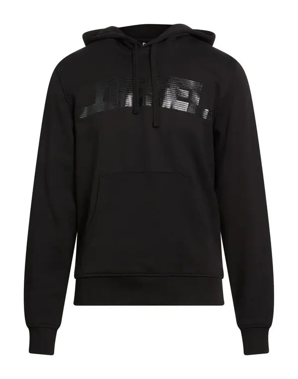 DIESEL® Cotton French Terry Sweatshirt - Black