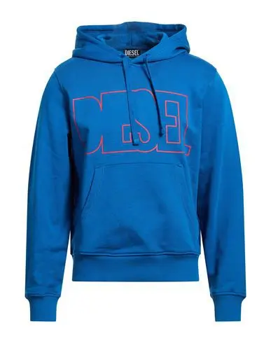 DIESEL Cotton Blend Sweatshirt - Blue