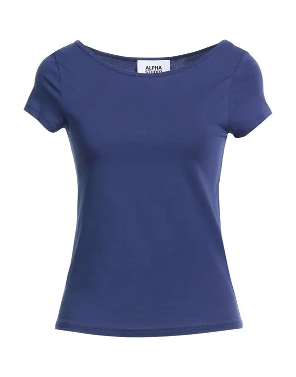 Alpha Studio Jersey T-shirt - Navy