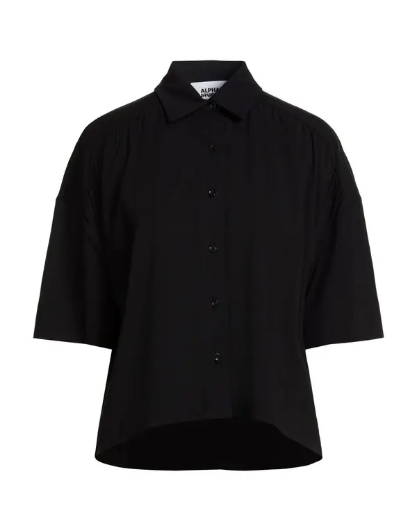 Alpha Studio Jersey Taffeta Shirt