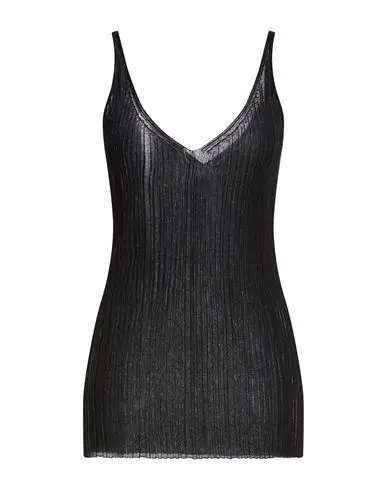 Alpha Studio Sleeveless Ribbed-knit Top