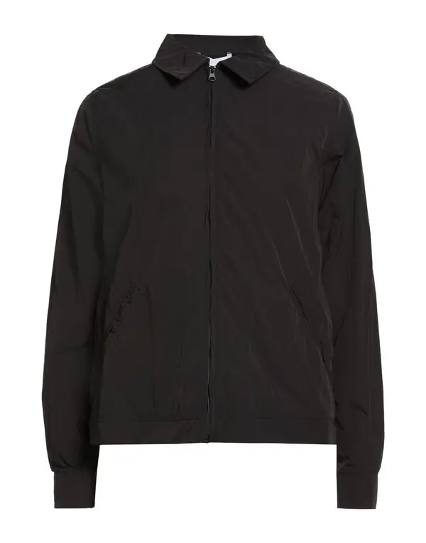 Alpha Studio Polyamide Bomber Jacket - Black