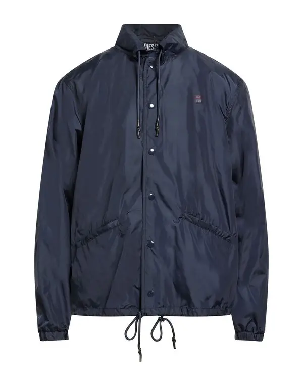 DIESEL Midnight Nylon Jacket - Blue