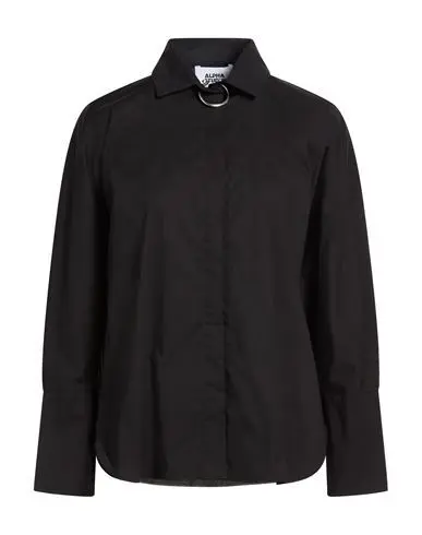 Alpha Studio Oversized Cotton-blend Shirt