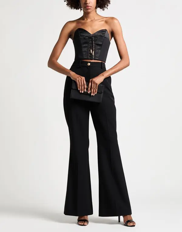 Elisabetta Franchi Corset Top - Black
