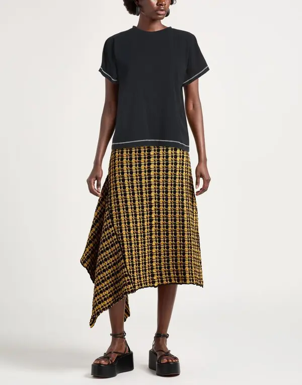 Alpha Studio T-shirt In Cotton, Elastane, And Polyester