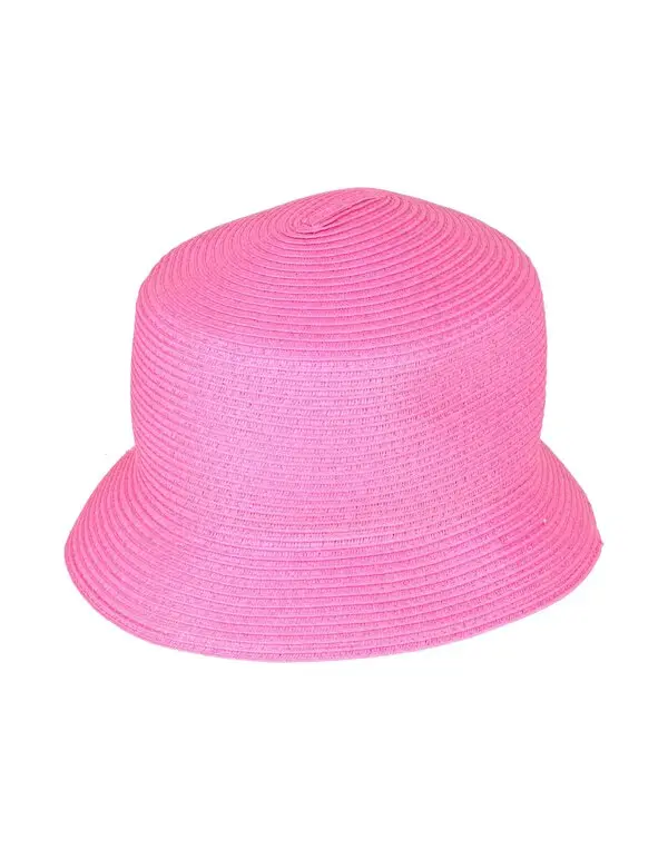 Alpha Studio Bucket Hat With Leather Trim