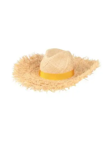 Borsalino Straw Sun Hat - Beige