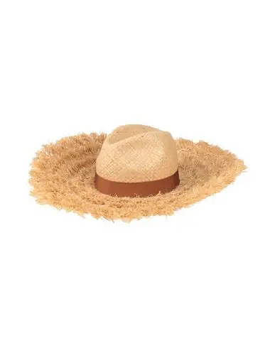 Borsalino Straw Sun Hat - Camel