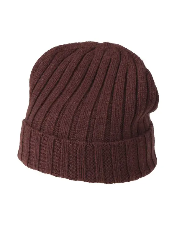 ARAGONA Cashmere Beanie - Brown