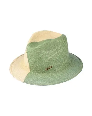 Borsalino Straw Sun Hat - Green