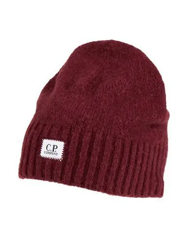 C.P. COMPANY Knitted Beanie - Red